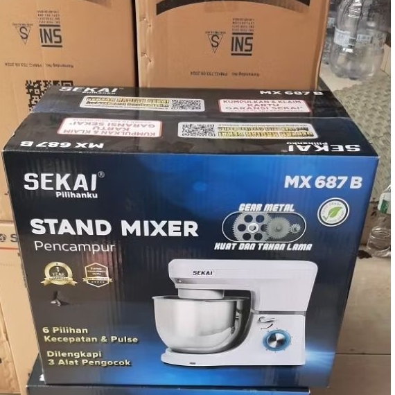 Jual stand mixer sekai 6liter | Shopee Indonesia