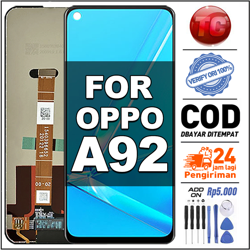 Jual LCD For OPPO A92 Original 100% Fullset Asli Ori Touchscreen ...