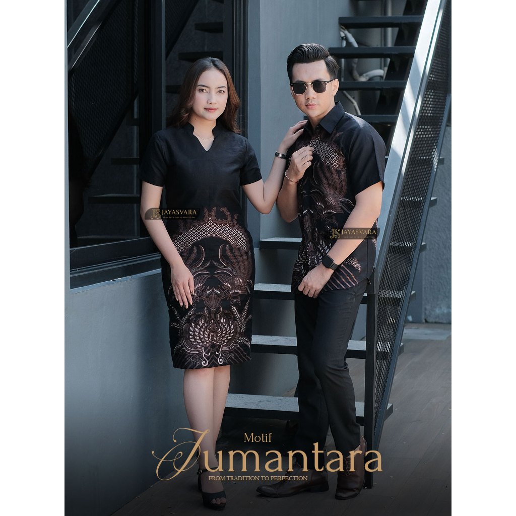 Jual Batik Couple Modern Motif Jumantara | Couple Premium dan Elegan ...