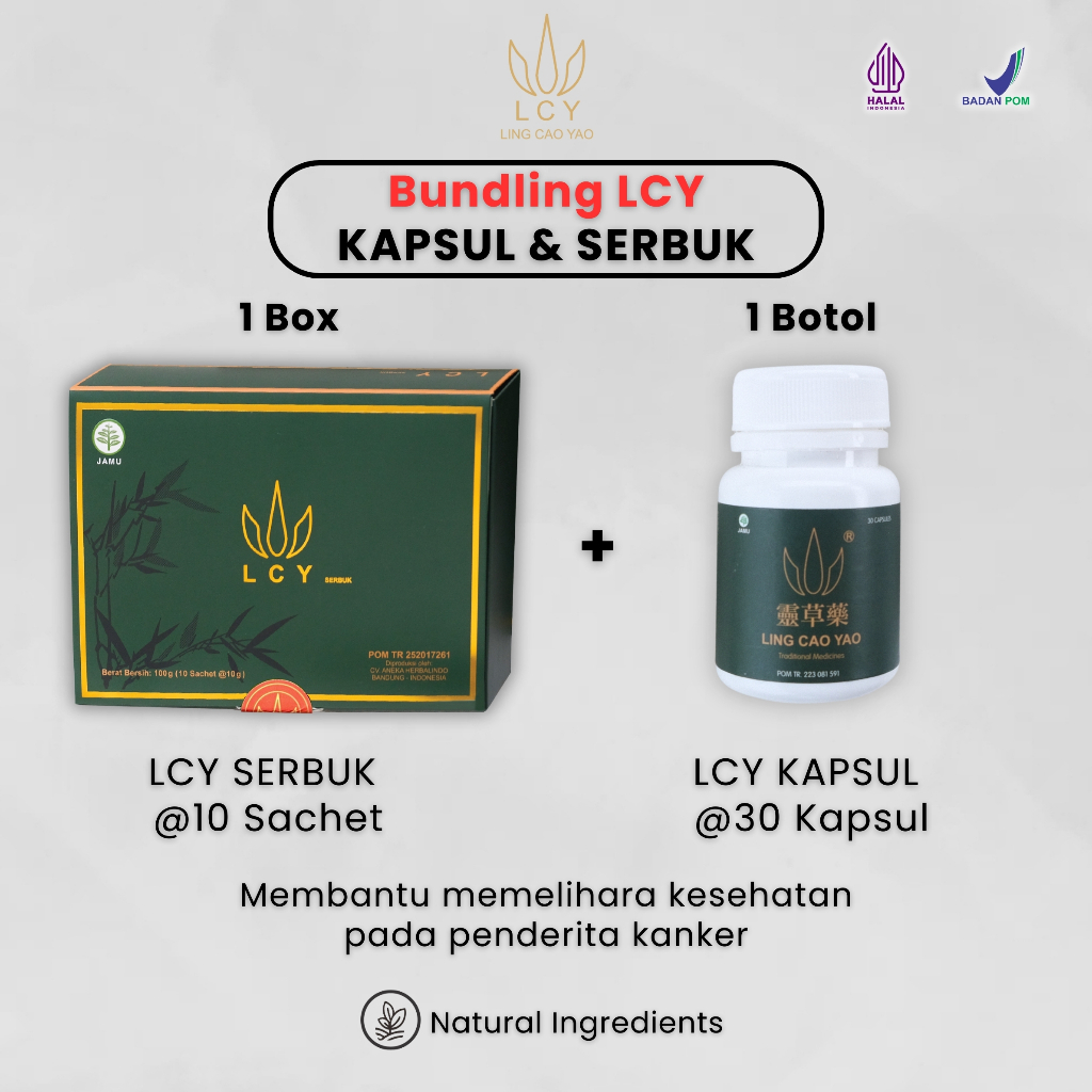 Jual LCY LING CAO YAO - Bundling 1 Box Kapsul dan Serbuk | Shopee Indonesia