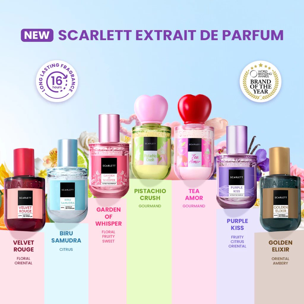 Jual Scarlett Whitening Extrait De Parfume 30ml - Parfum EDP Wangi Soft ...