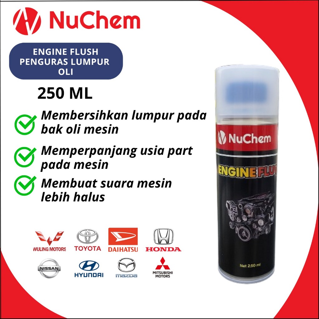 Jual Engine Flush NuChem 250ml – Solusi Bersihkan Mesin Sebelum Ganti ...