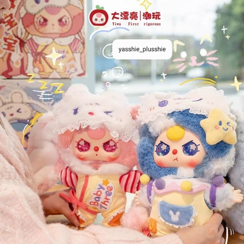 Jual BB3 Goodnight mia secret series 400% / baby three blindbox boneka ...