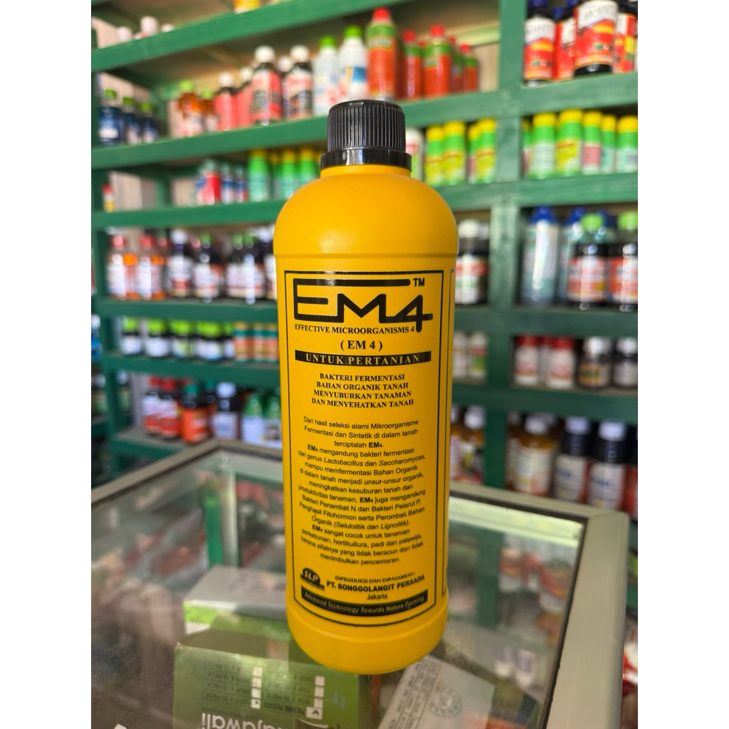 Jual Bakteri permentasi EM4 Kuning Pertanian 1 liter | Shopee Indonesia