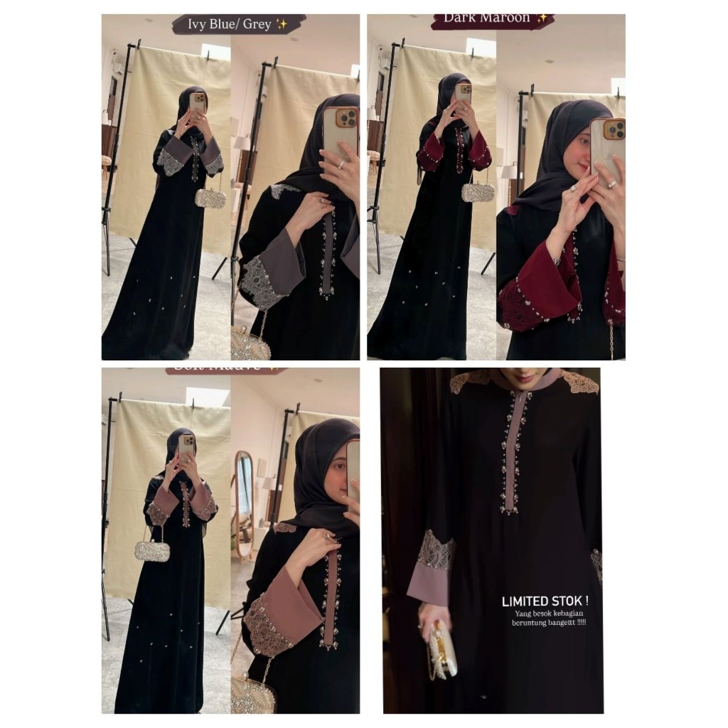 Jual KHAULA ABAYA ORI KALEELA (original ) | Shopee Indonesia