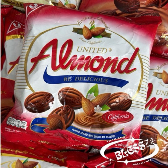 Jual UNITED ALMOND | Roasted / 2Tone & California // MARS CARAMEL ...