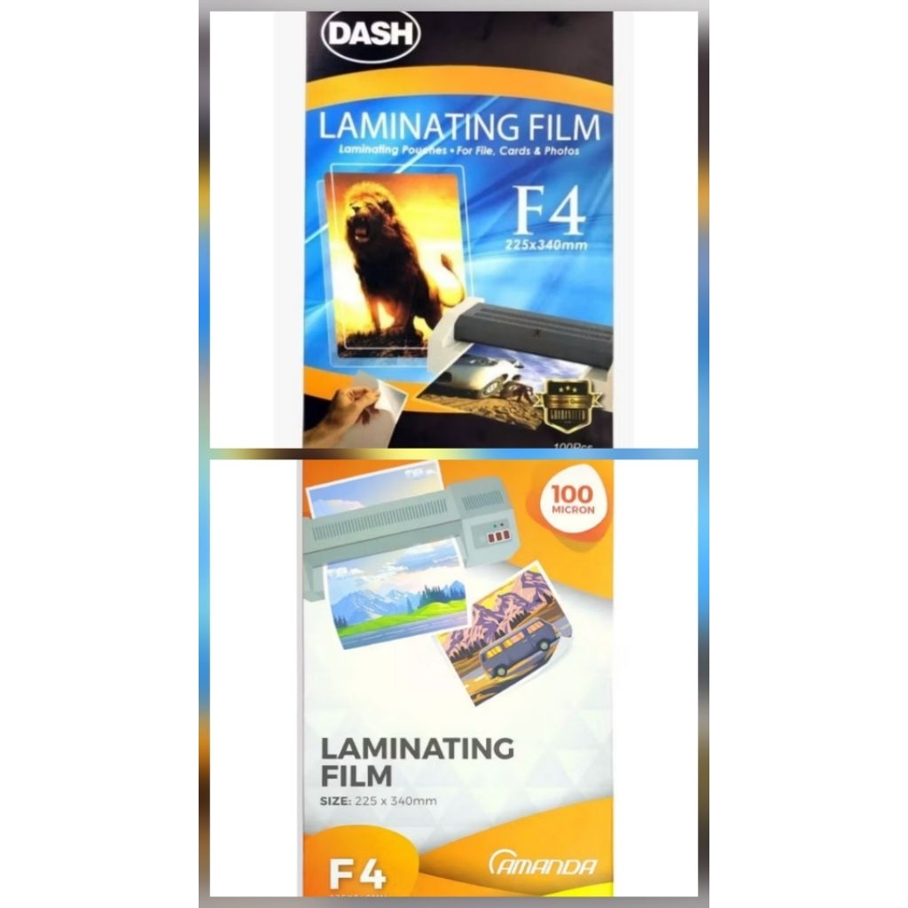 Jual Laminating Film Plastik Press Laminasi Folio F4 Shopee Indonesia