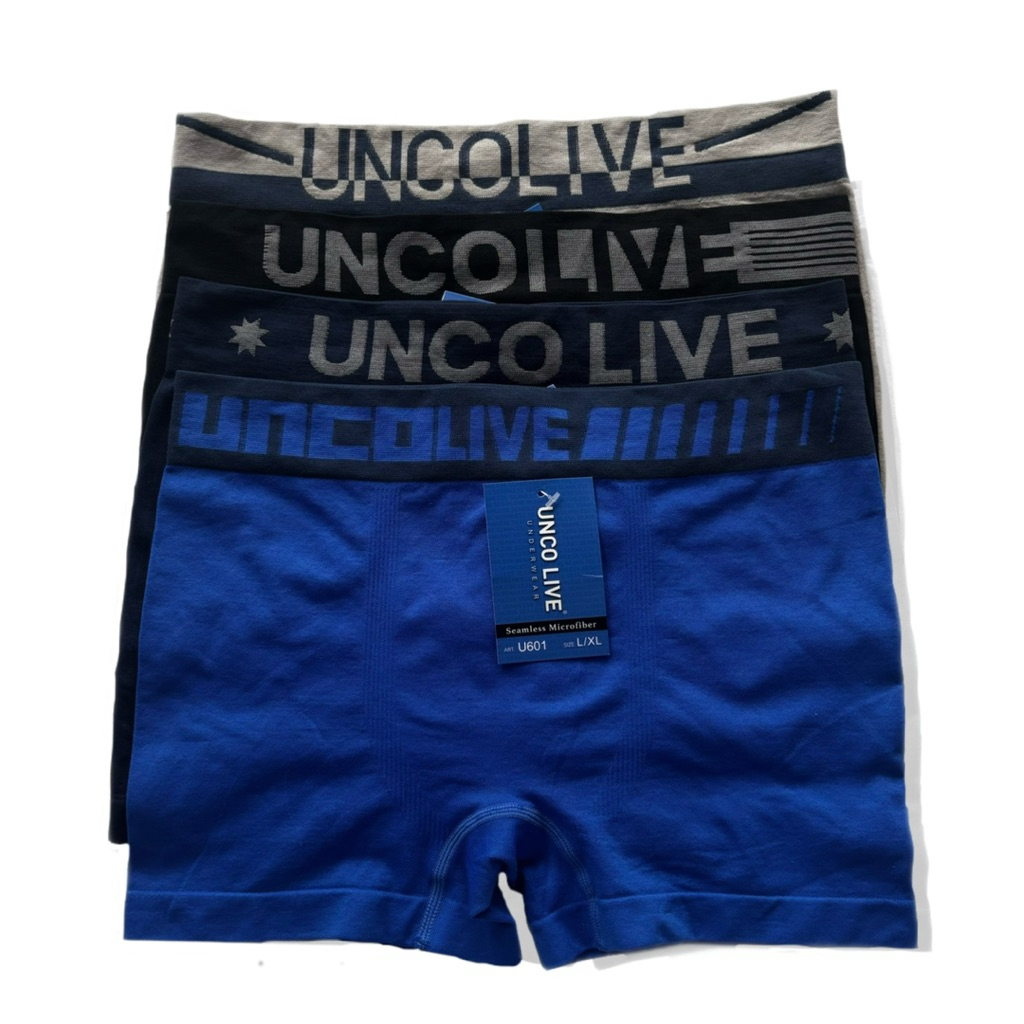 Jual BOXER PRIA DEWASA SATUAN UNCOLIVE Boxer laki laki Seamless ...