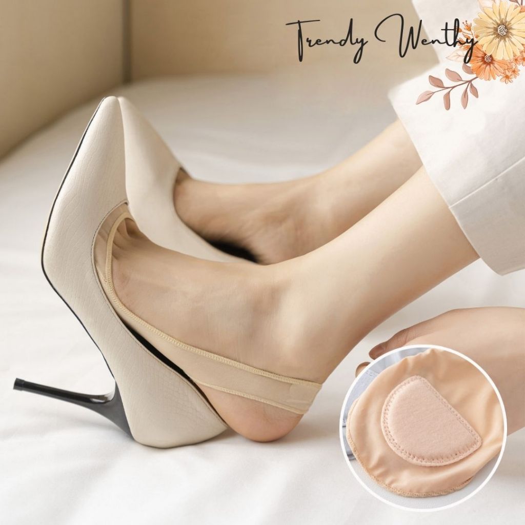 Jual TrendyWenthy Kaos Kaki & Stocking Sepatu Heels Batalan Empuk Anti ...
