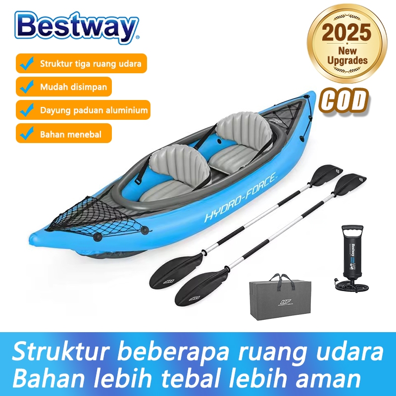 Jual 65131 ukuran Hydro-Force X2 Kayak Lipat Portabel Tiup Dua Orang ...