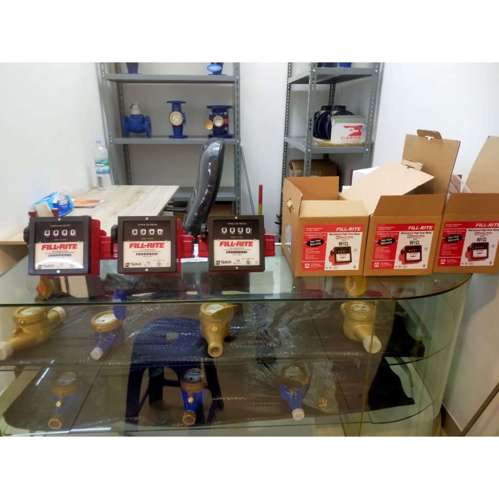 Jual FILL-RITE 1.5 Inci 4 Digit Meteran Minyak(Oli) / Flow Meter Oil ...