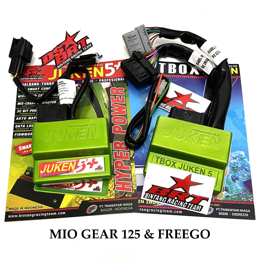 Jual ECU BRT JUKEN 5++ 5 Plus Plus T-BOX Yamaha MIO GEAR 125 & FREEGO ...