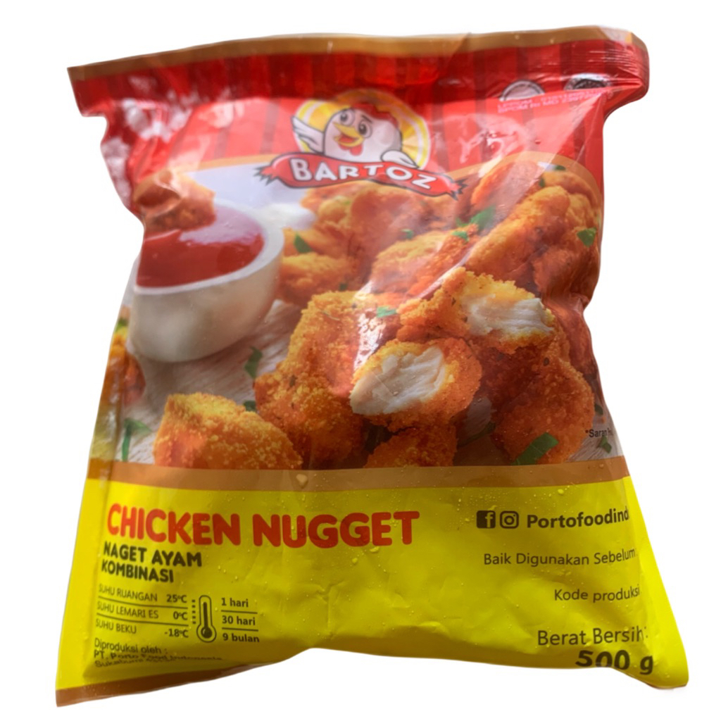 Jual Bartoz Chicken Nugget 500Gr | Shopee Indonesia