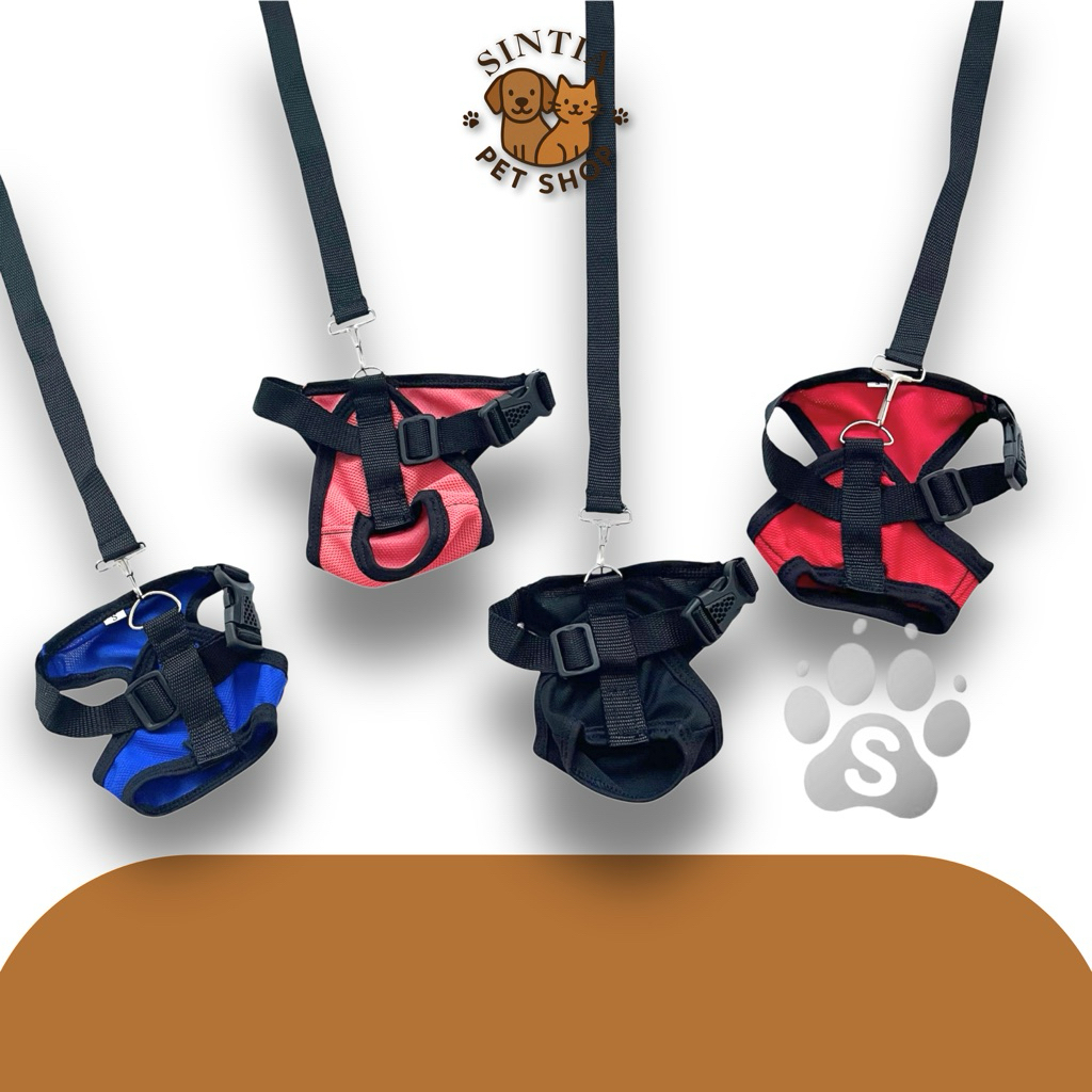 Jual HARNESS Jaring Kucing + Tali Tuntun – Nyaman, Anti Tarik ...