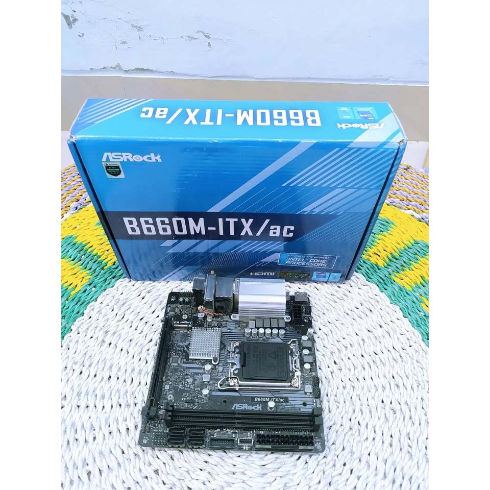 Jual Mainboard ASrock B660M-ITX/AC Hyper M.2 Wifi Bluetooth Mini ITX ...
