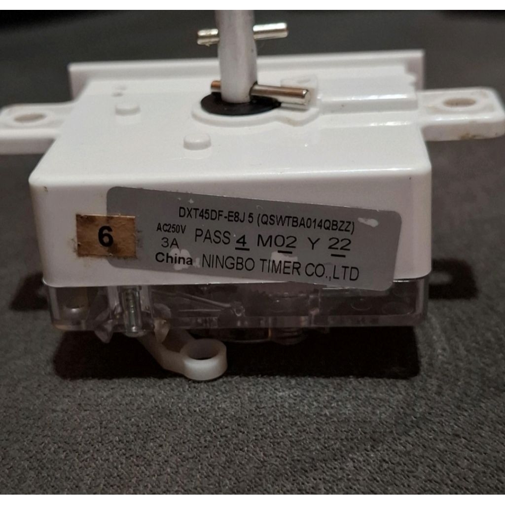 Jual Timer washing mesin cuci SHARP 2 tabung original (45 menit ...