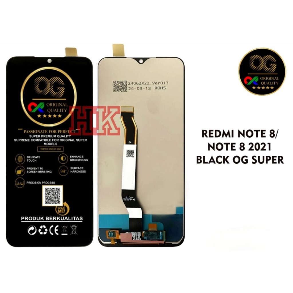 Jual LCD REDMI NOTE 8 /NOTE 8 2021 LCD TOUCHSCREEN ORIGINAL | Shopee ...