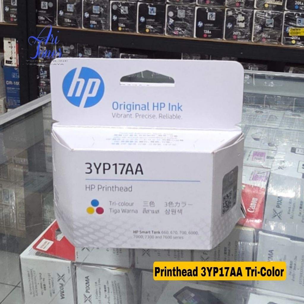 Jual Printhead HP 3YP17AA Tri-color original | Shopee Indonesia