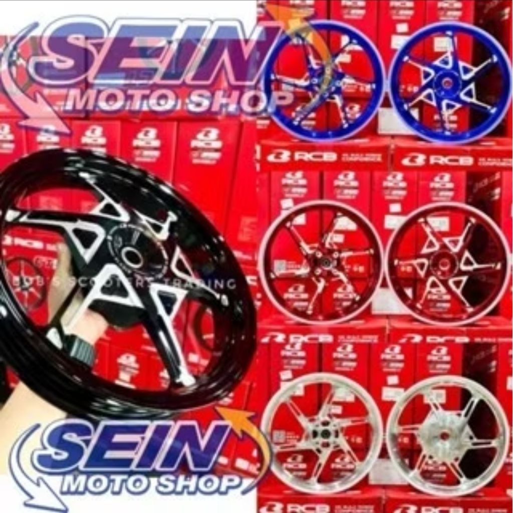 Jual Velg RCB CT600 Beat Scopy Spacy Genio Beat Fi Scopy Fi | Shopee ...