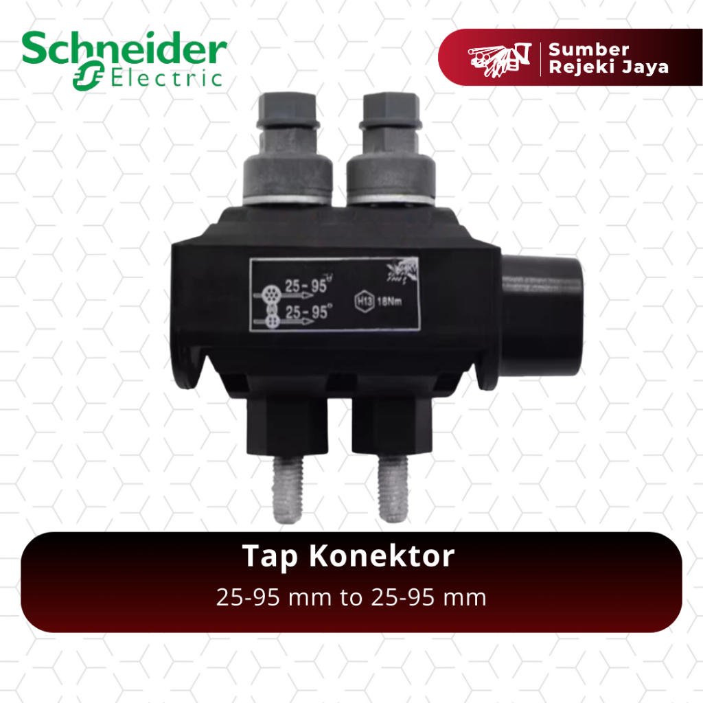Jual Tap Konektor kabel twisted SR PLN kedap air 2 baut 25 - 95 | 25mm ...