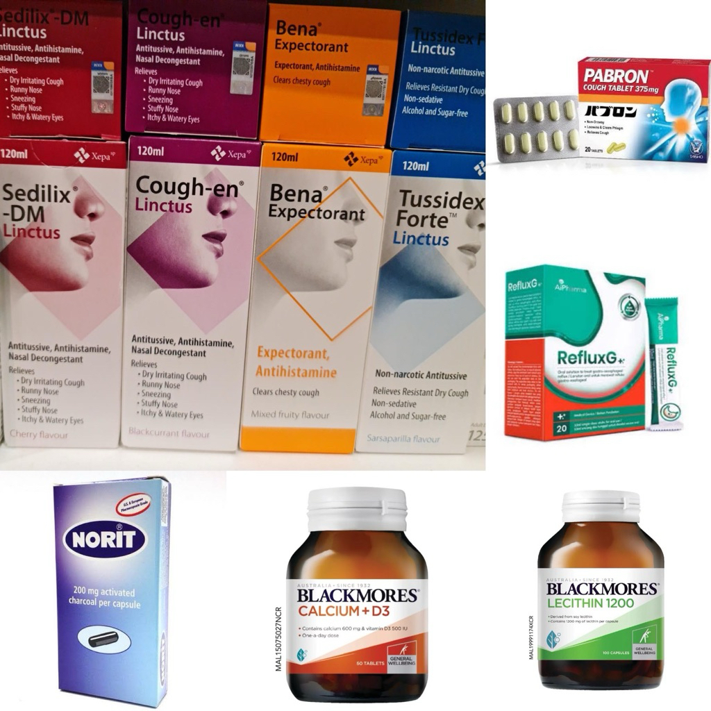 Jual Vitamin Obat Campur Bena Cough En - Lecithin - Calcium + D3 ...