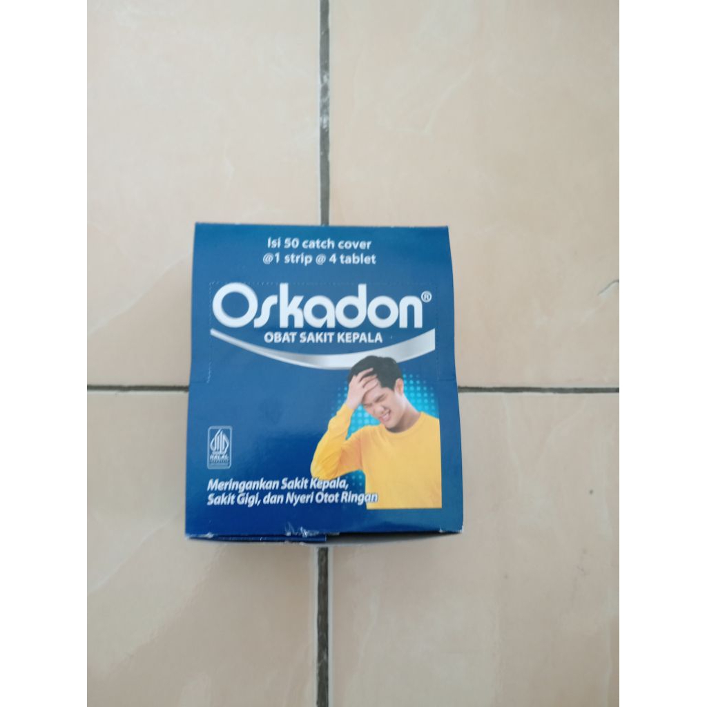 Jual Oskadon Sakit Kepala 1 Box Isi 200 Tablet | Shopee Indonesia