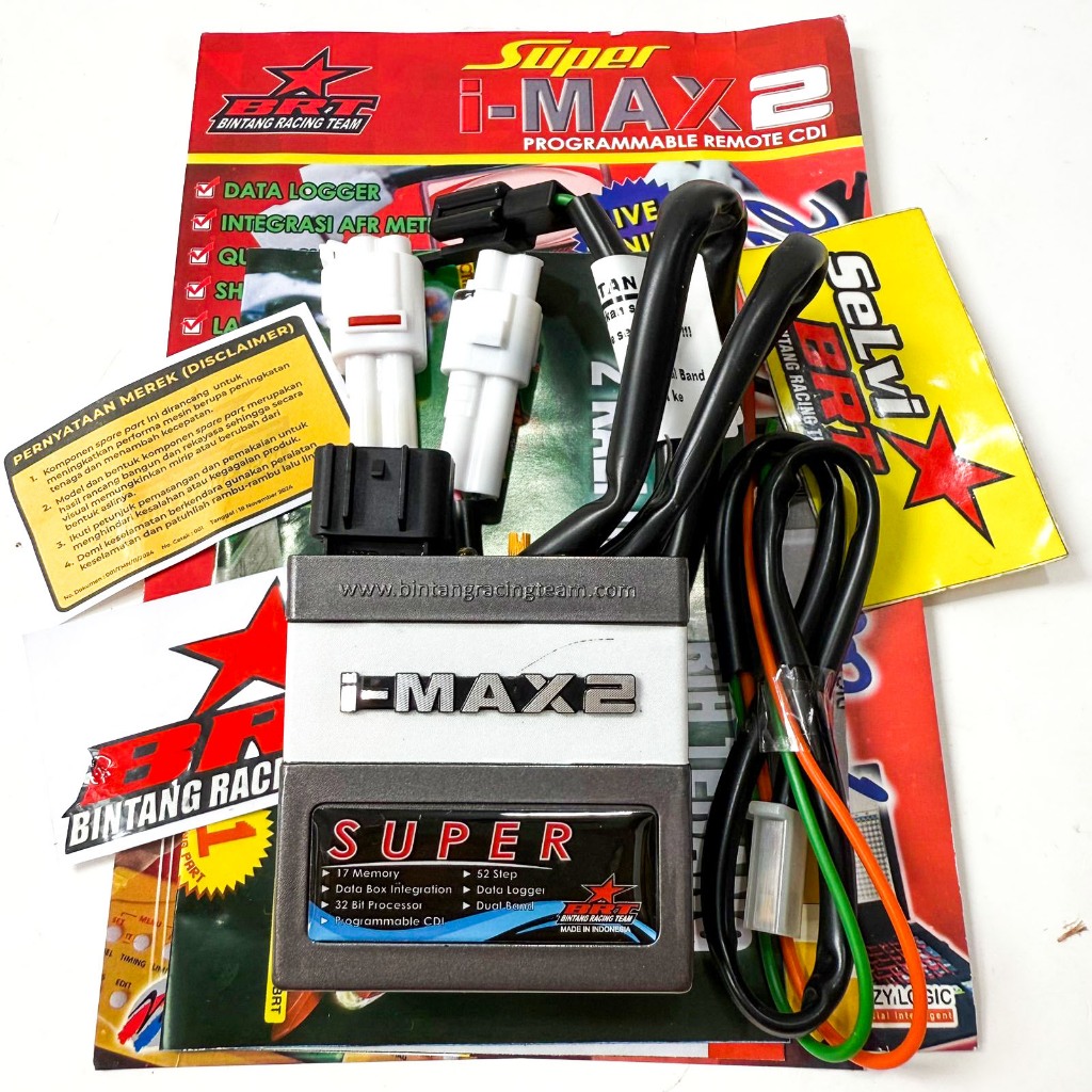 Jual IMAX 2 SUPER 52 STEP BRT BLADE 110 REVO 110 ABSOLUTE SUPRA X 125 HELM IN | Shopee Indonesia