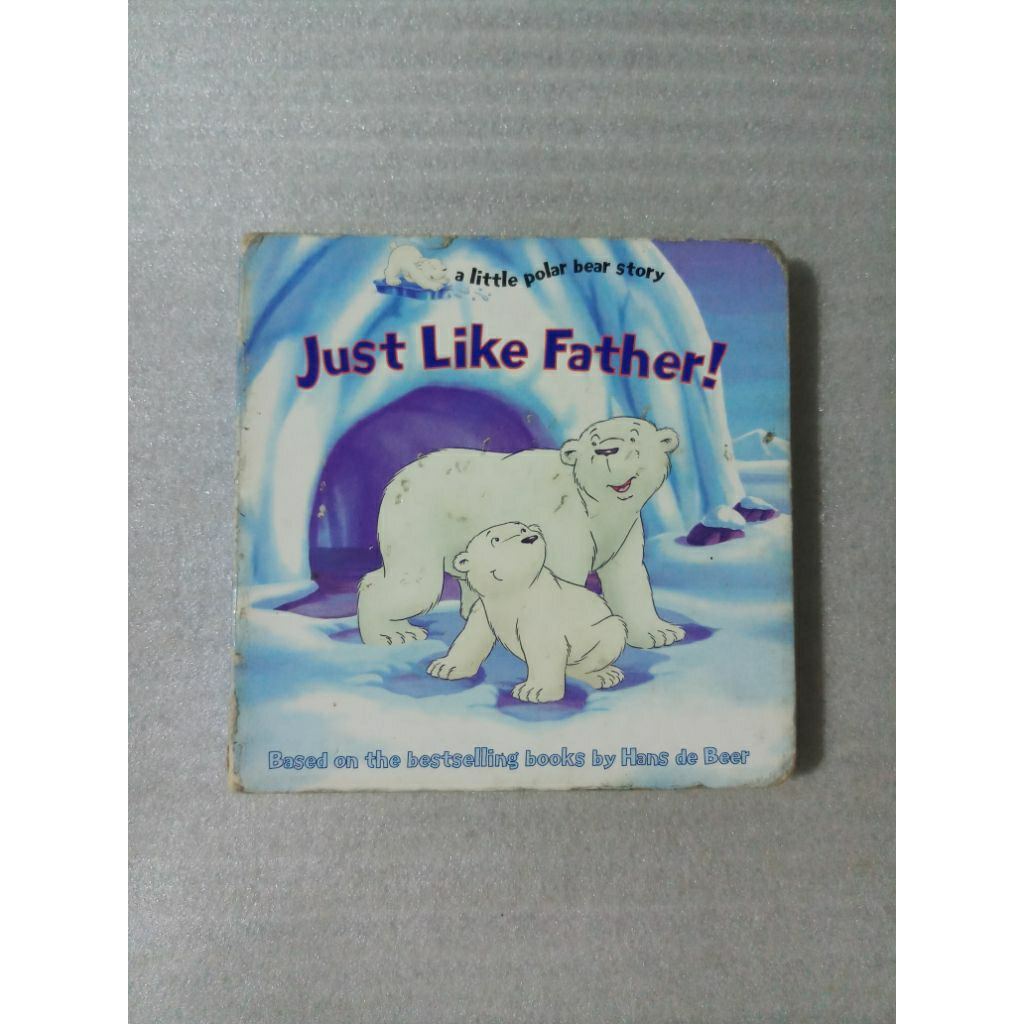 Jual Buku Board Book A Little Polar Bear Story Just Like Father ...