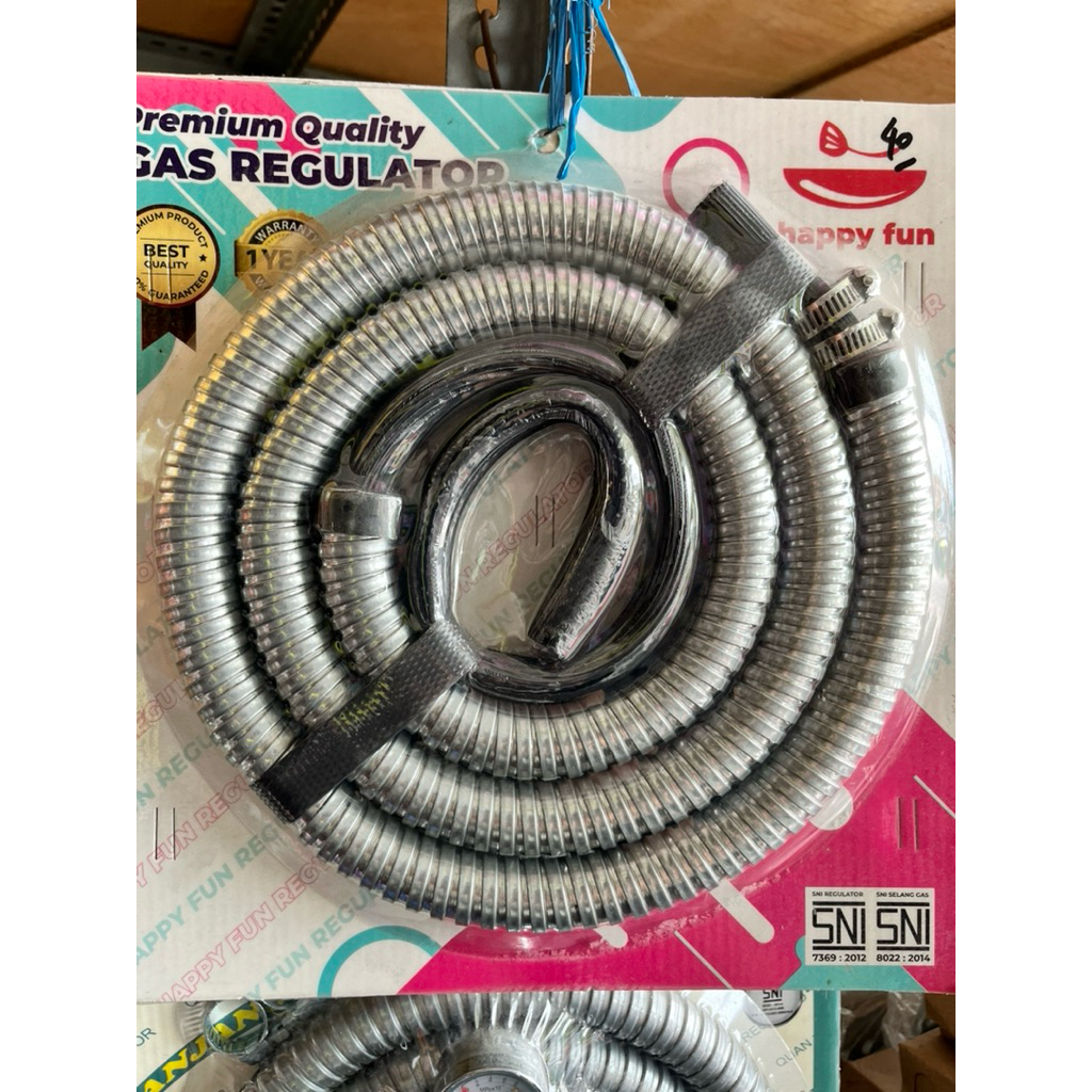 Jual SELANG HAPPY FUN / SELANG GAS BAHAN LAPIS BAJA | Shopee Indonesia