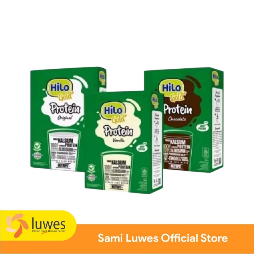 Jual HiLo Gold Plain 500g - Susu Tinggi Kalsium Lebih Rendah Lemak ...