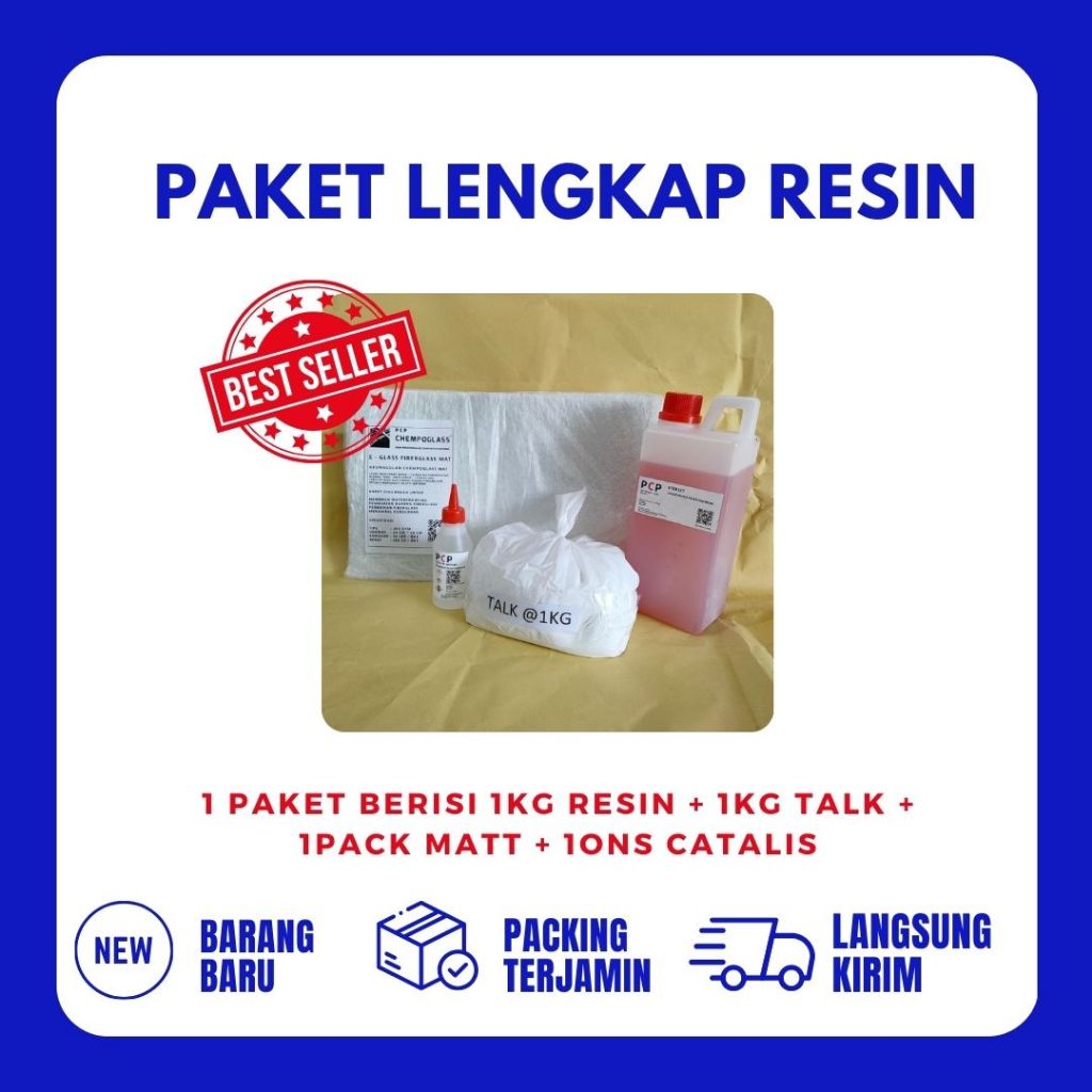 Jual Resin Merah / Paket resin lengkap / Paket resin (1kg resin,1kg ...