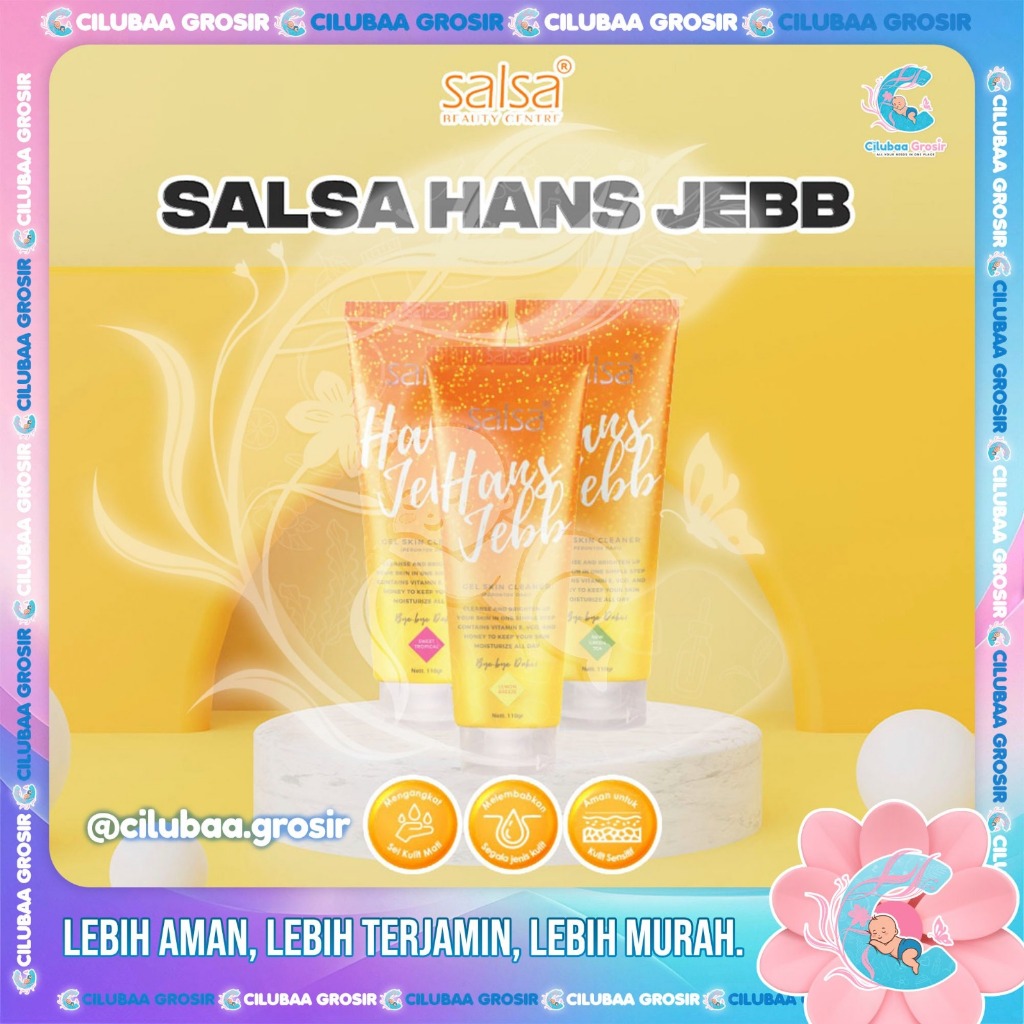 Jual SALSA Hans Han's Jebb Gel Skin 110gr || Green Tea || Lemon Breeze ...