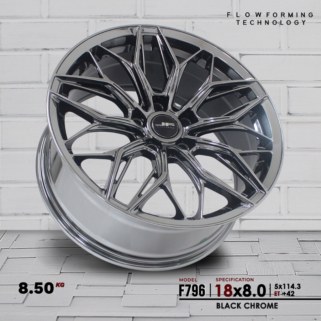Jual Velg Mobil JF Luxury Type F796 RING 18 PCD 5x114.3 Flow Form ...