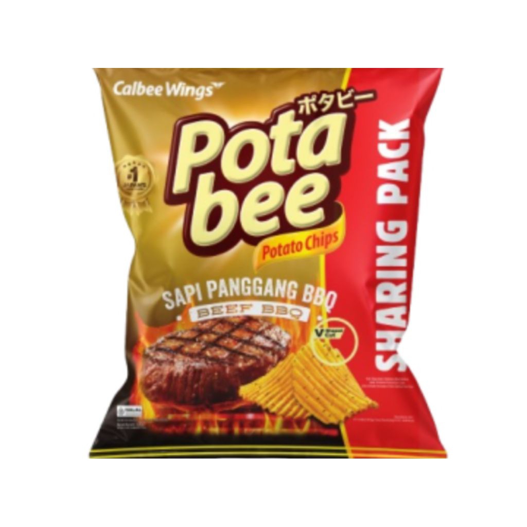 Jual Potabee Reguler BBQ Beef 115gr/Snack Jumbo/Snack Bungkus Besar ...
