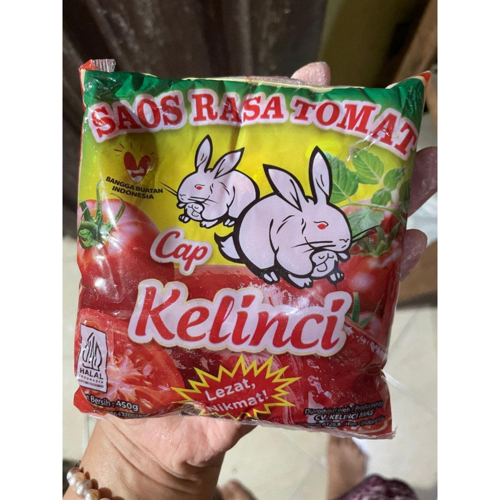 Jual Saos Tomat Cap Kelinci 450g / Saus Tomat / Saos Manis / Saos Bakso ...