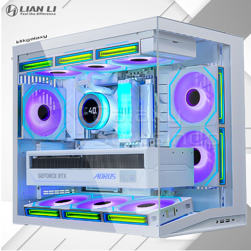 Jual LIAN LI O11 DYNAMIC MINI V2 FLOW ATX Gaming Case - Back Connect ...