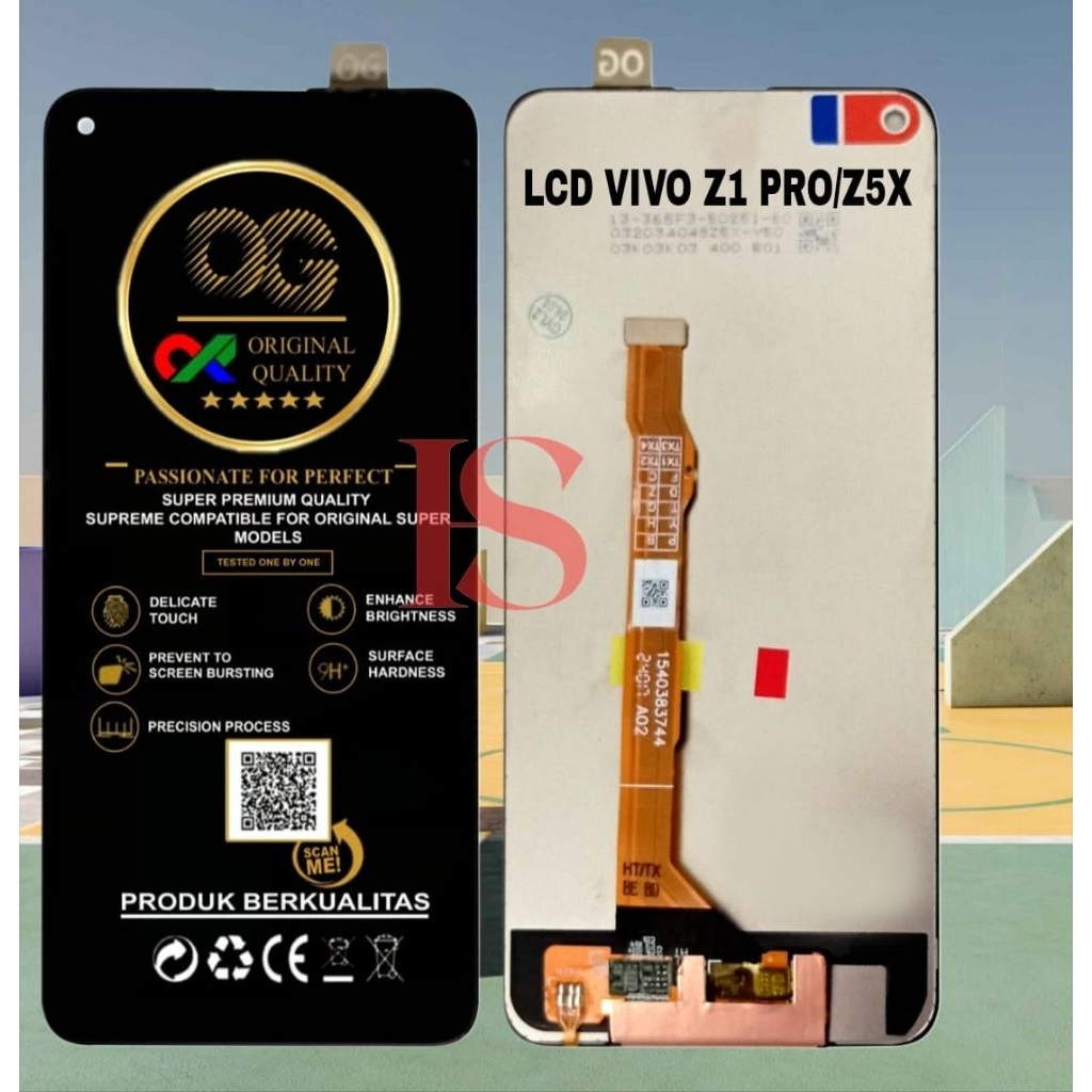 Jual LCD Z1 PRO LCD FULLSET TOUCH SCREEN LCD VIVO Z1 PRO/Z5X ORIGINAL ...