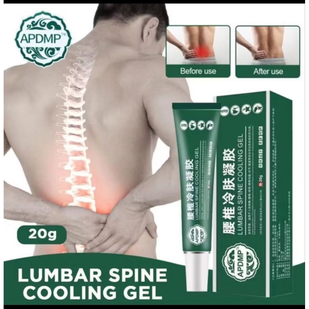 Jual Lumbar Cream Lutut Gel Nyeri Pinggang Sendi Otot / Salep Meredakan ...