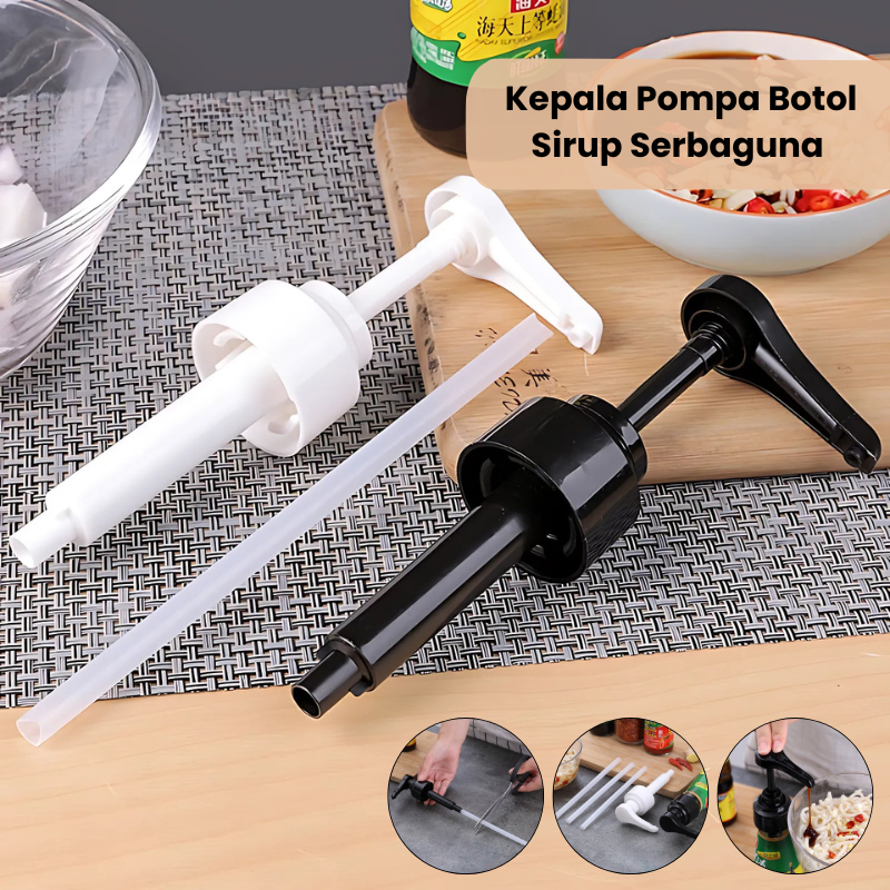 Jual DK89 Kepala Pompa Botol Sirup / Syrup Pump / Pompa Sirup Kecap ...