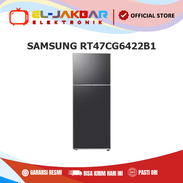 Jual SAMSUNG RT47CG6422B1 KULKAS 2 PINTU INVERTER 465L RT47 | Shopee ...