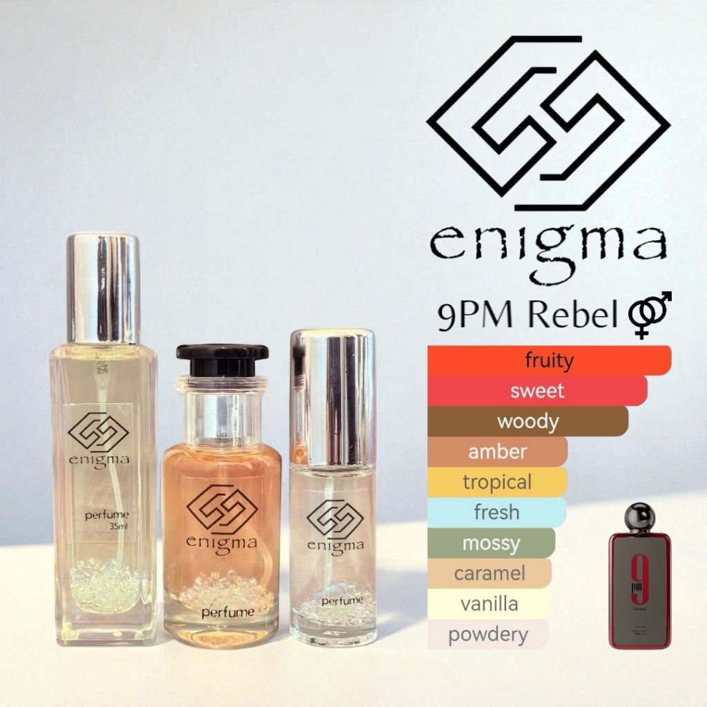 Jual enigma Perfume REBEL inspired Afn4n Travel Size 15ml 25ml 35ml ...
