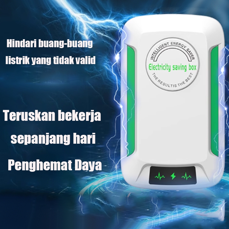 Jual Hemat daya 90% Electricity power saver Plug penghemat listrik ...