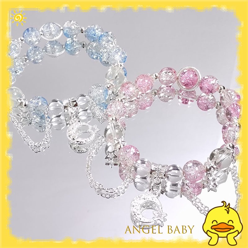 Jual Gelang kupu-kupu kristal manik mengkilap wanita desain perhiasan ...