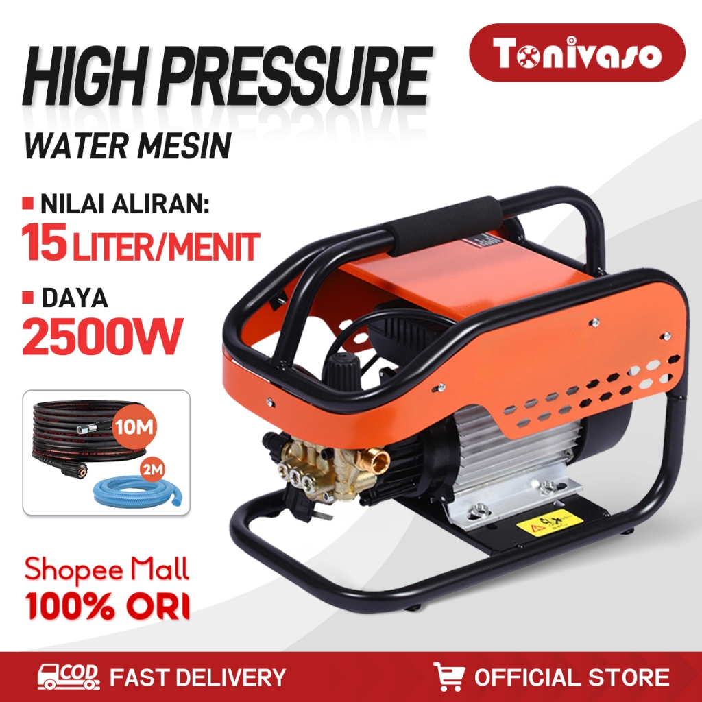 Jual Tonivaso Mesin Cuci Jet Cleaner Tekanan Tinggi Washer /200 Bar ...