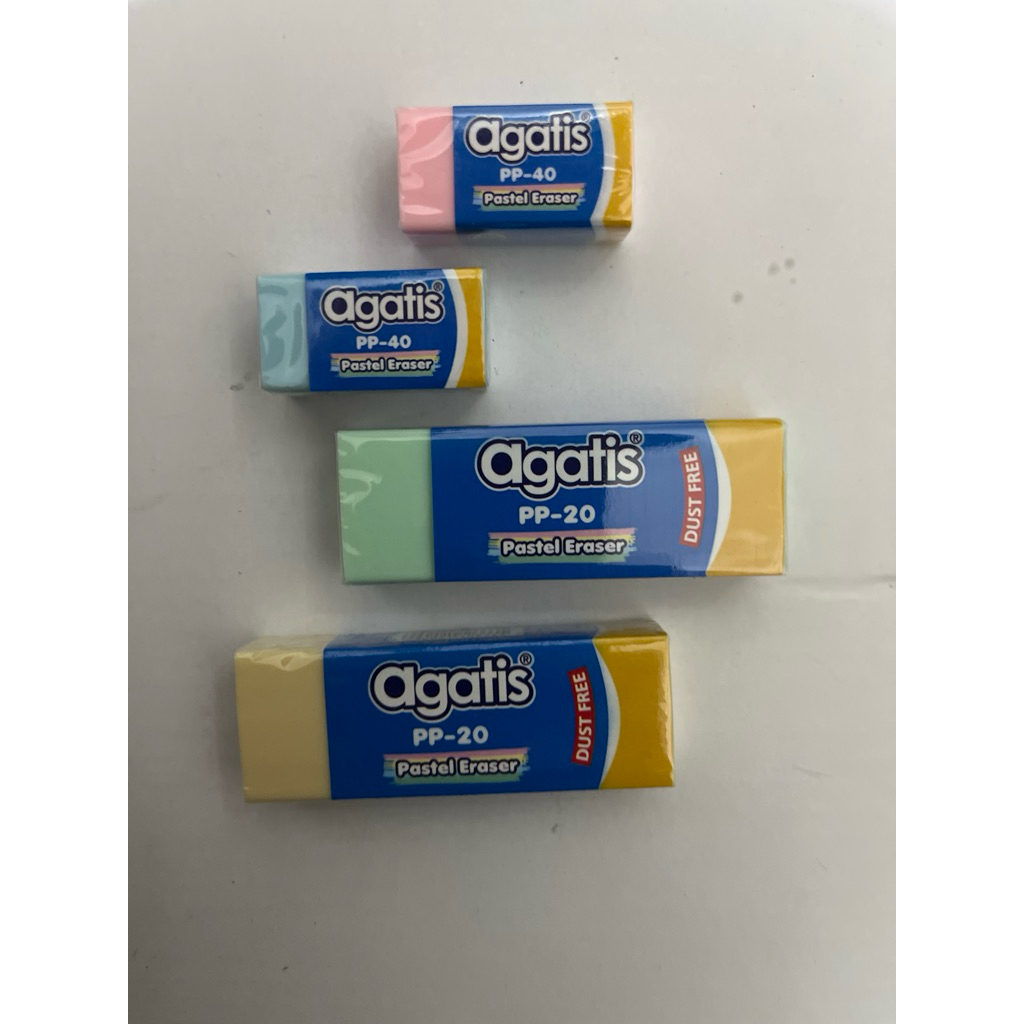 Jual Agatis Penghapus Pastel Eraser Colorful Gangsing - Pcs | Shopee ...