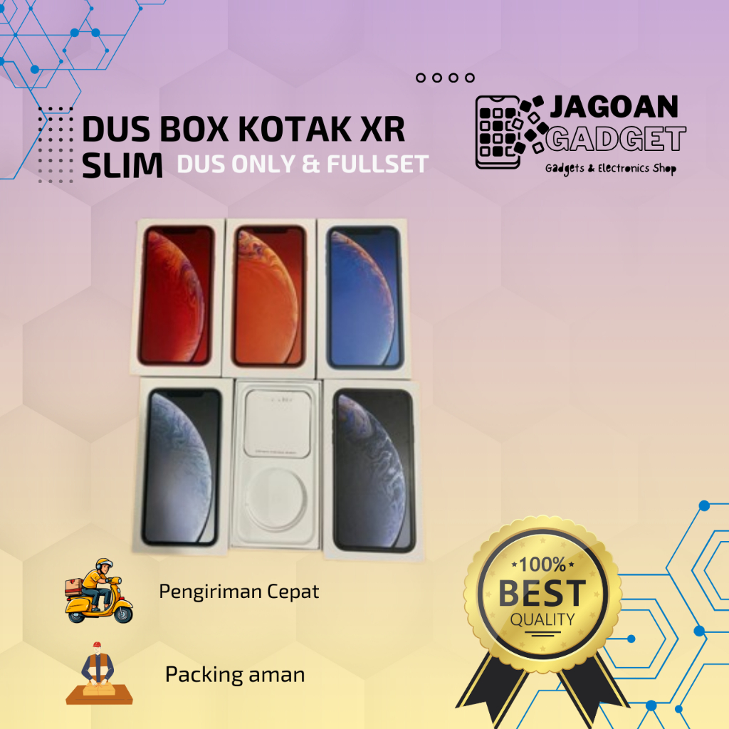 Jual Dus Box Kotak XR Slim All Varian | JAGOAN GADGET88 | Shopee Indonesia