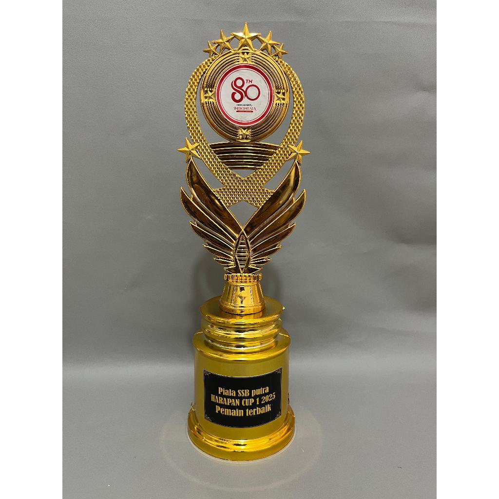 Jual Trophy Bintang Tatakan emas Piala emas Juara | Shopee Indonesia