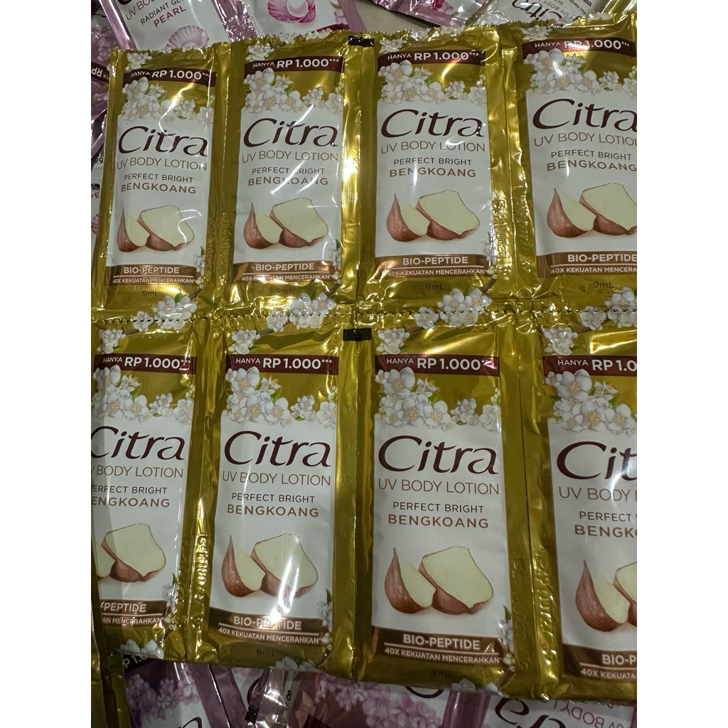 Jual body lotion citra sachet 9ml dpt 12 pcs | Shopee Indonesia