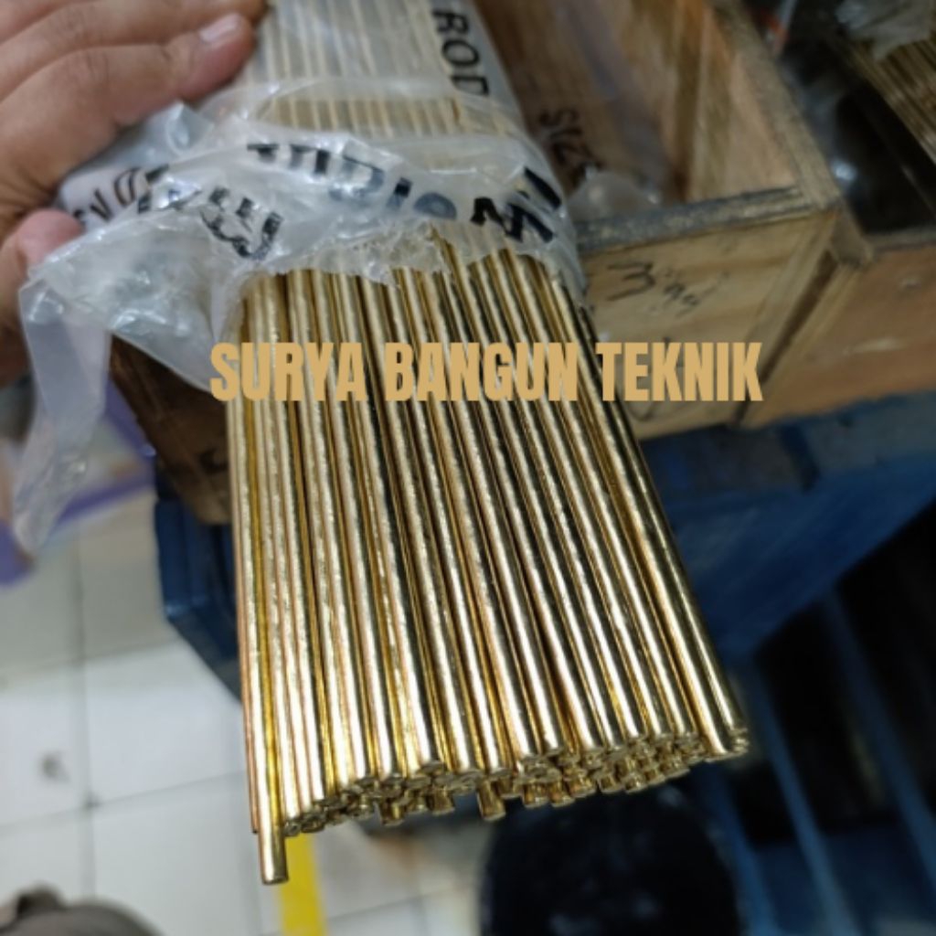 Jual Kawat las kuningan 4mm x 1 meter merk EIKO | Shopee Indonesia