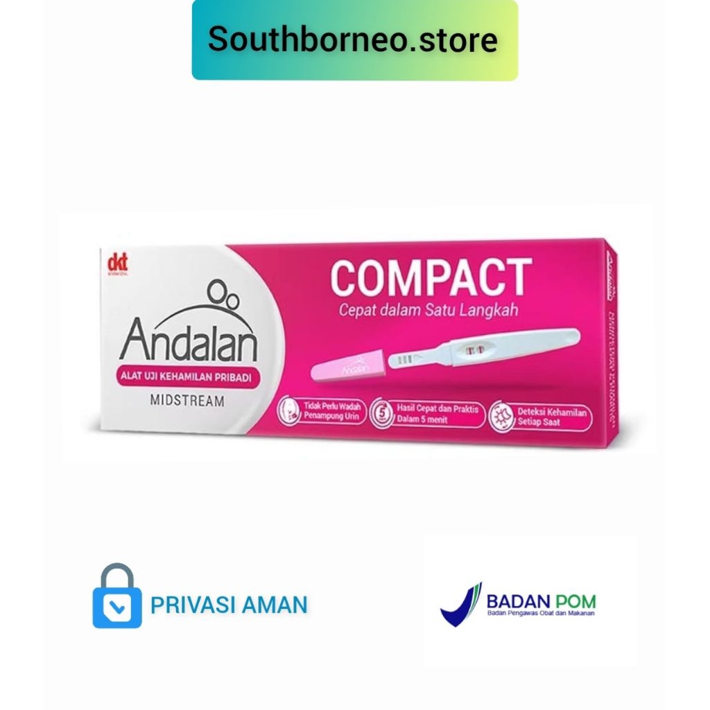 Jual Test Pack / Tespek ANDALAN - Pregnancy Test Midstream / Alat Uji ...